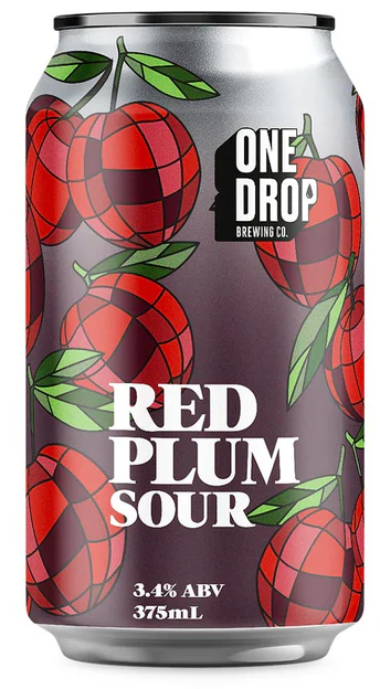 One Drop Red Plum Sour 375mL | Liberty Liquors