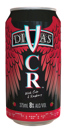 Divas VCR Cola & Raspberry 4 Pack | Liberty Liquors