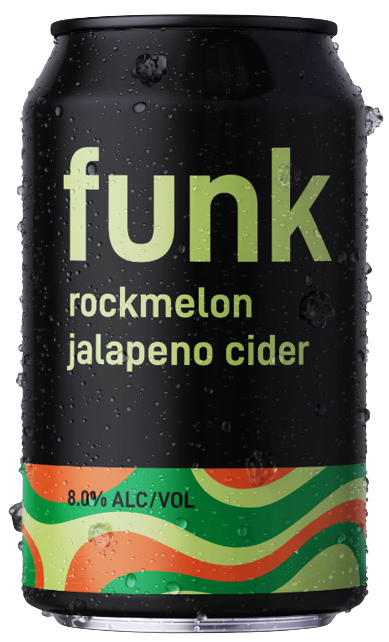 Funk Cider Rockmelon & Jalapeno 375mL 4 Pack | Liberty Liquors