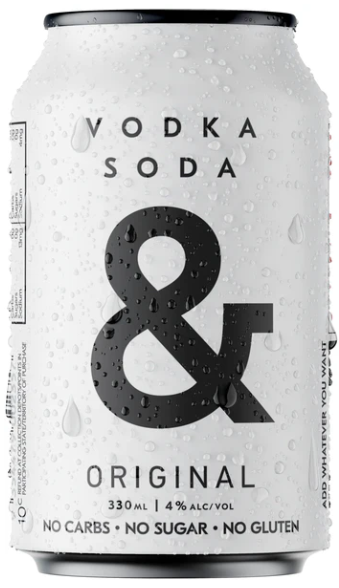 Ampersand Projects Vodka Soda & 330mL Carton | Liberty Liquors