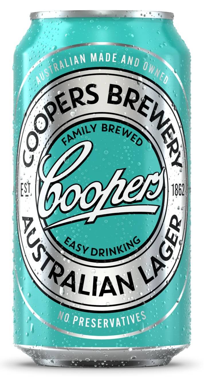 Coopers Australian Lager 440mL Can | Liberty Liquors