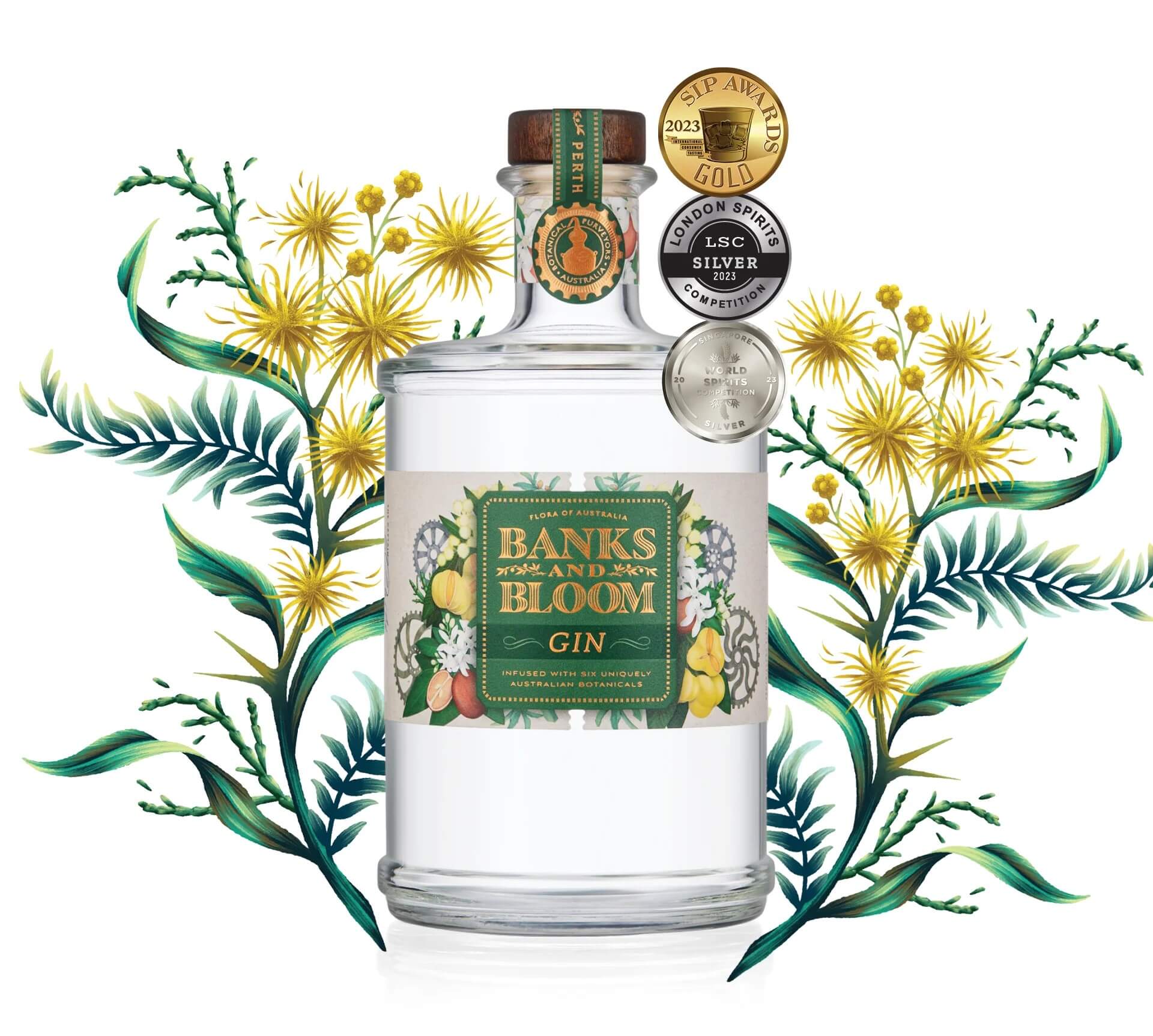 Banks & Bloom Signature Gin 700mL | Liberty Liquors