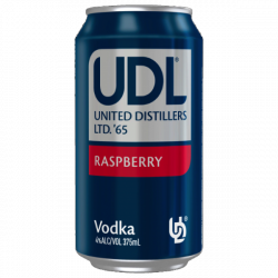 UDL Vodka & Raspberry Cans 375mL Carton | Liberty Liquors