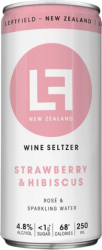 Leftfield Seltzer Rose Strawberry Hibiscus 4 Pack | Liberty Liquors