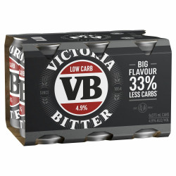 Victoria Bitter Low Cab Can 6 Pack | Liberty Liquors