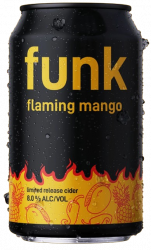 Funk Cider Flaming Mango Cider 4 Pack | Liberty Liquors