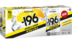Suntory -196 Double Lemon 4.5% 10 Pack | Liberty Liquors